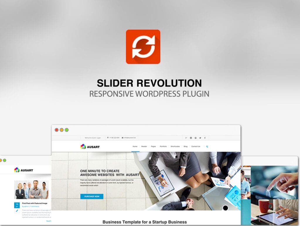 Slider Revolution | Mejores Sliders para Wordpress | Diseño web